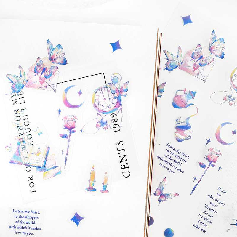 Series Sparkling Sequins Pet Sticker Journal - Temu Australia