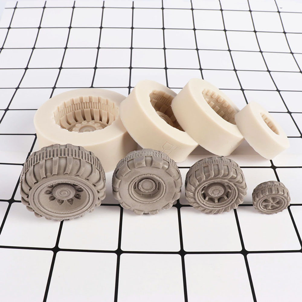 Car Tire Shaped Fondant Mold Silicone Baking Mold Cake Candy - Temu ...