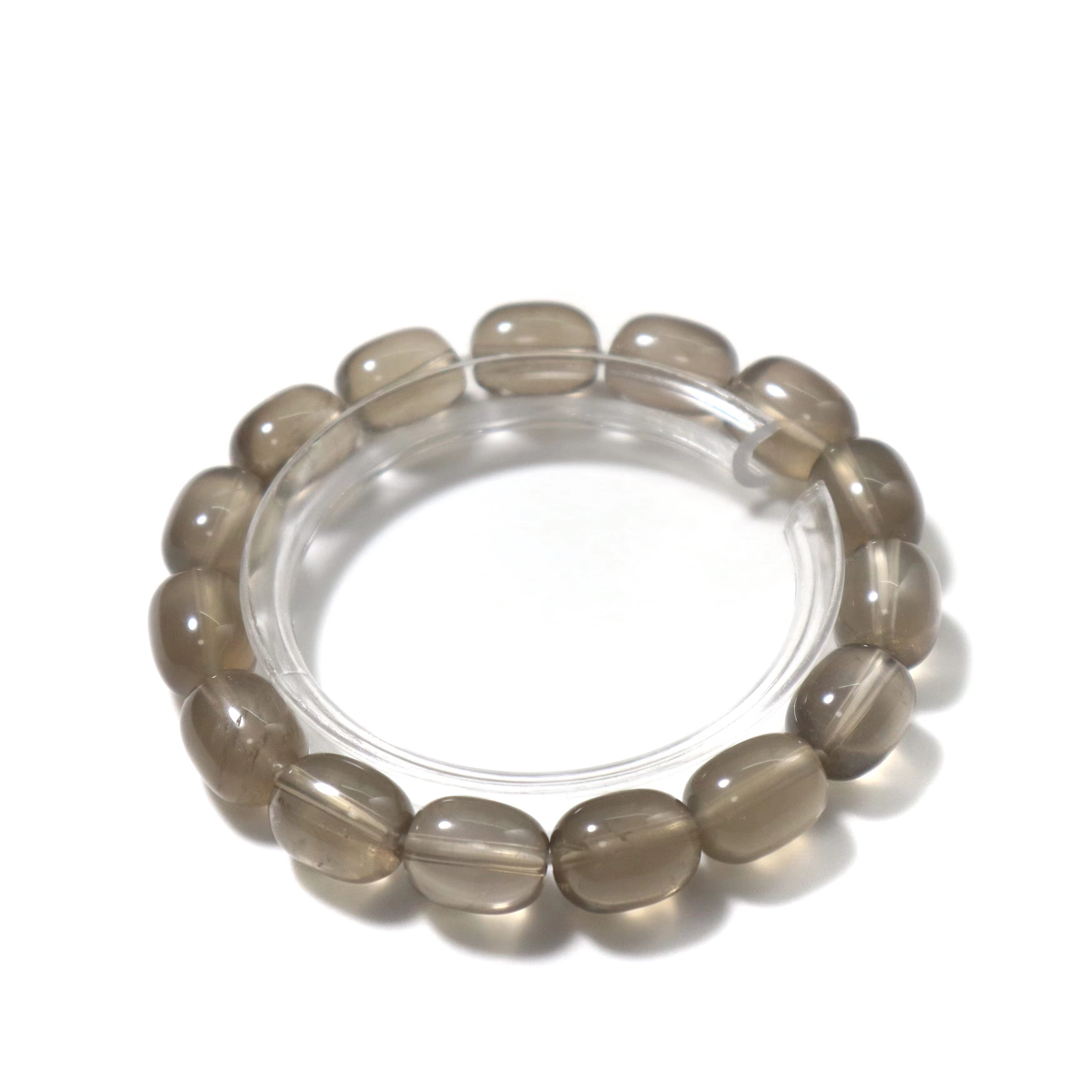 Natural Crystal Bracelet Drum Bead Bracelet Lemon Crystal - Temu Ireland