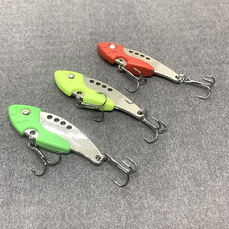 5 個メタル Vib 振動リップレス ルアー トップマウスバス用ロング ベイト 釣具 Temu Japan