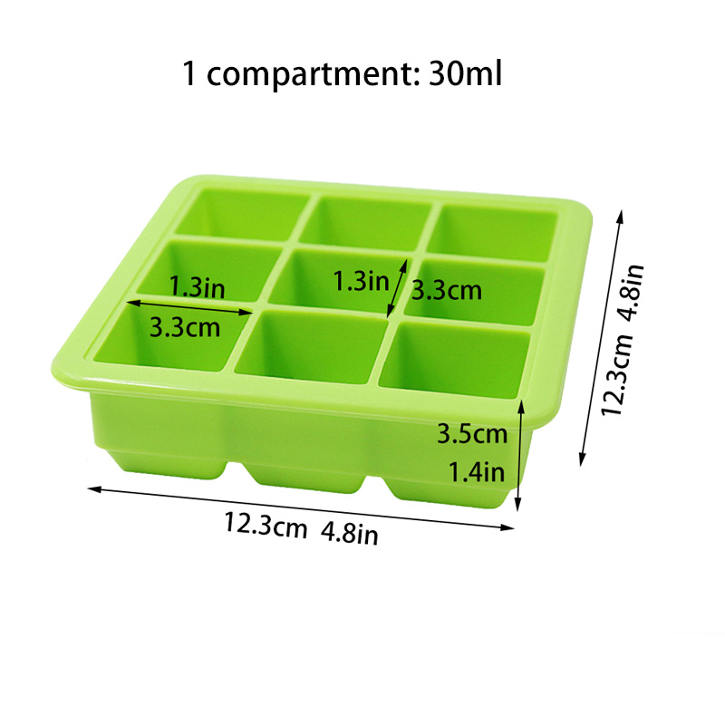 Silicone Ice Tray Food Grade Silicone Ice Box Lid - Temu Australia