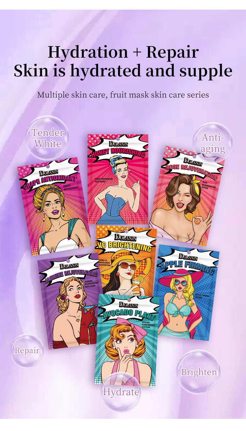 Face Mask Variety Set Classic Moisturizing Skincare - Temu