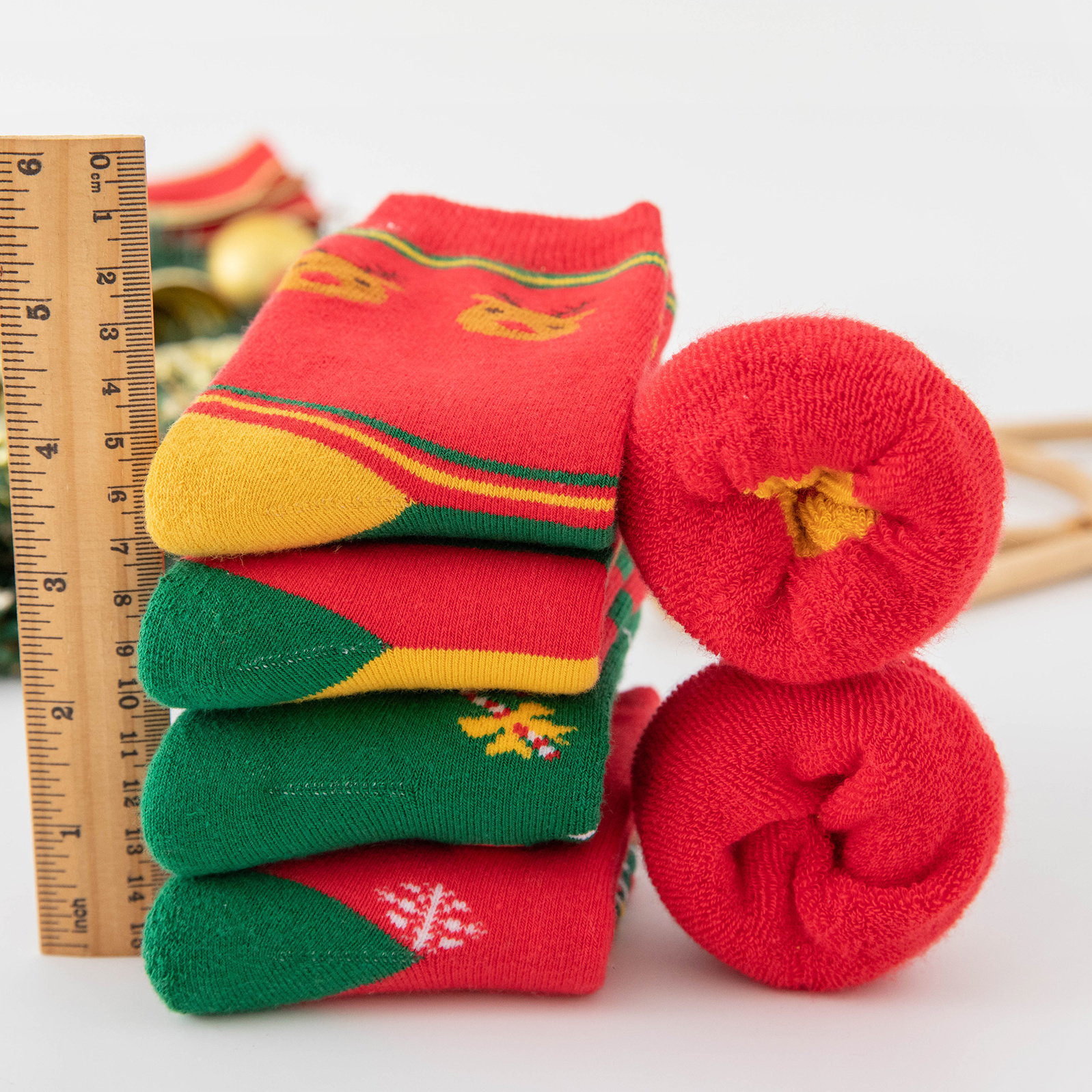 kids christmas socks santa claus christmas tree elk santa - Temu New ...