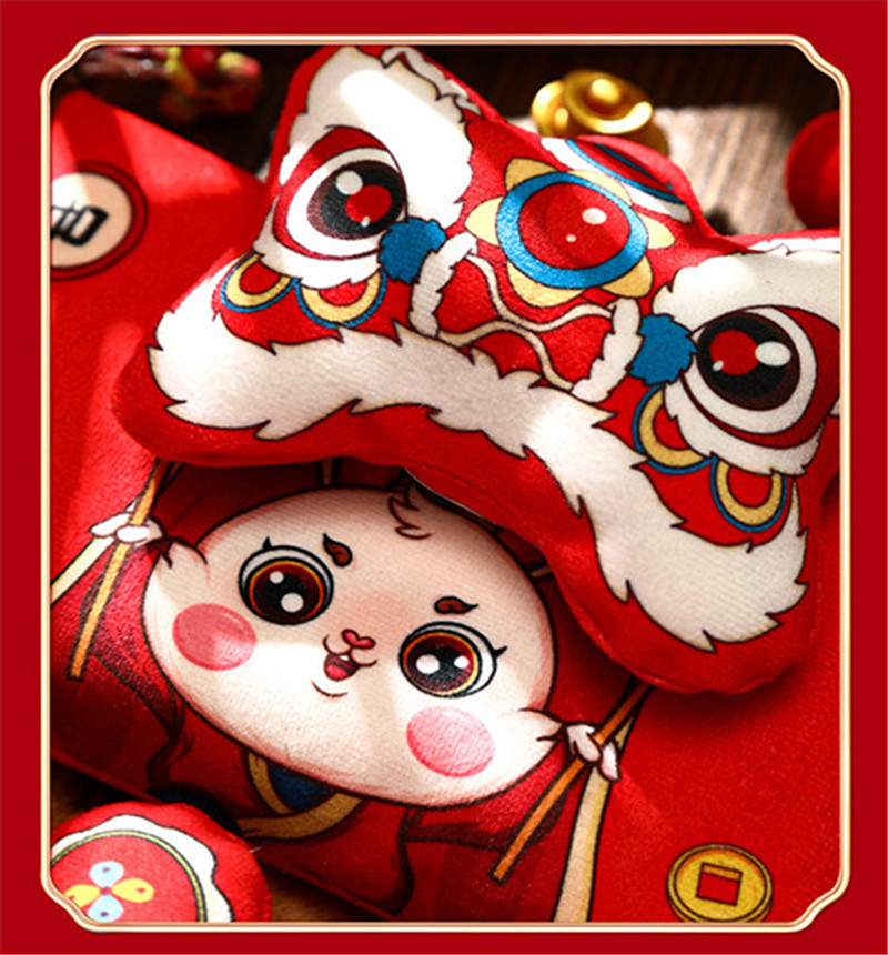 Chinese Red Packet Rabbit Year Cute Three dimensional Red - Temu Australia