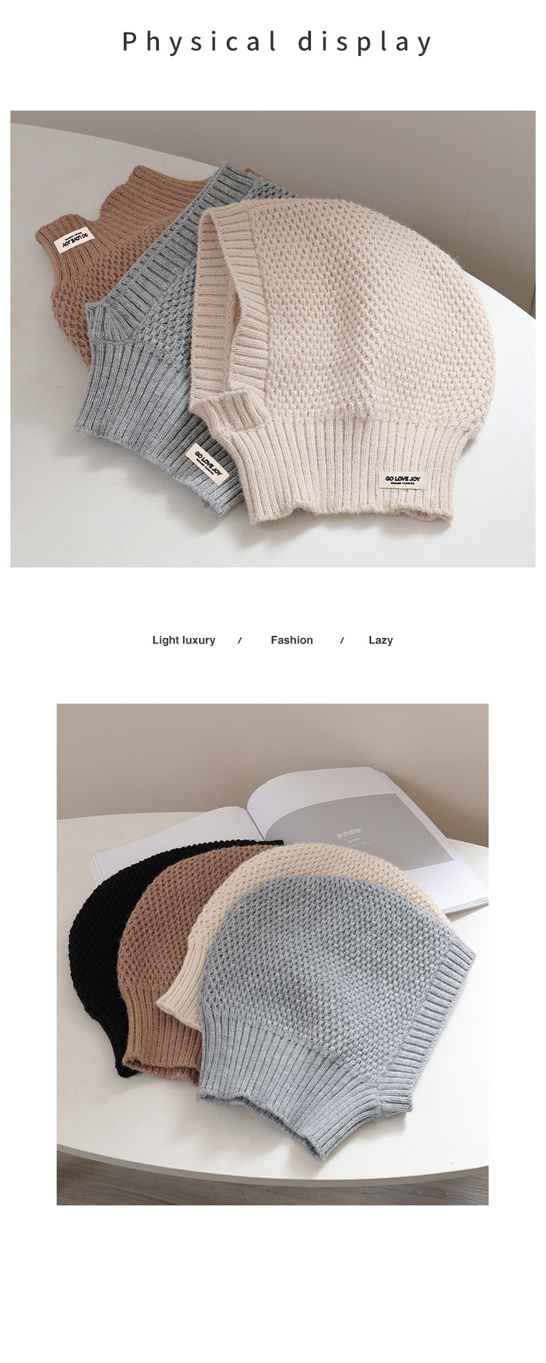 Warm Balaclava Ski Mask Winter Hats Women Winter Knit Cap - Temu ...