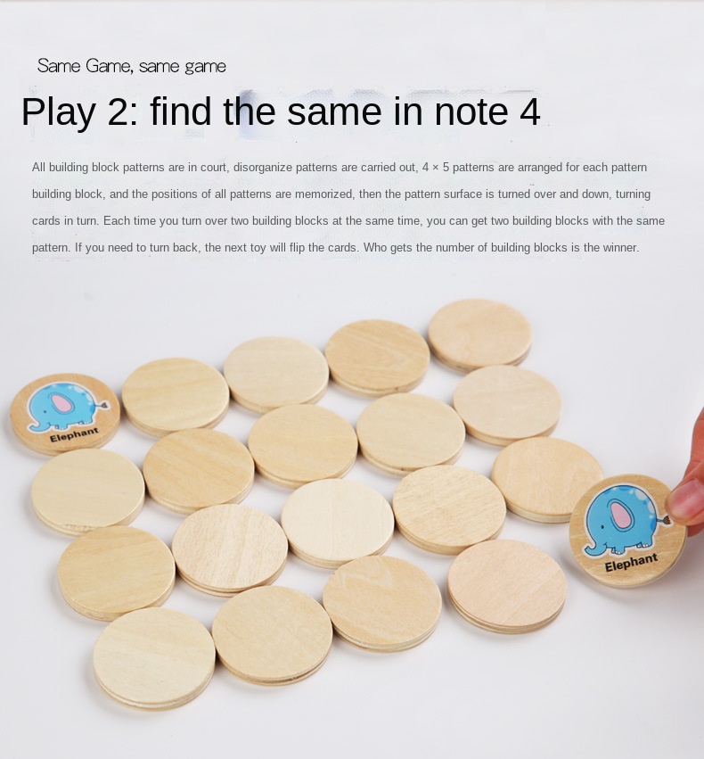 Diikamiiok Find Same Pattern Puzzle Game Kids Cartoon Animal - Temu Italy