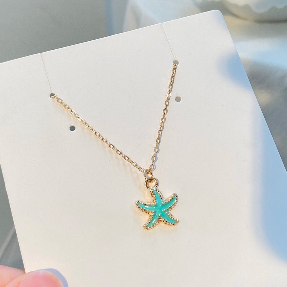 Summer Style Necklace Women's Star Design Beautiful - Temu Australia