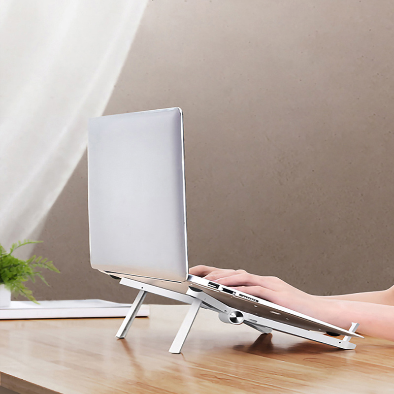 1pc Multifunctional Foldable Phone Tablet Laptop Stand(white) - Office ...