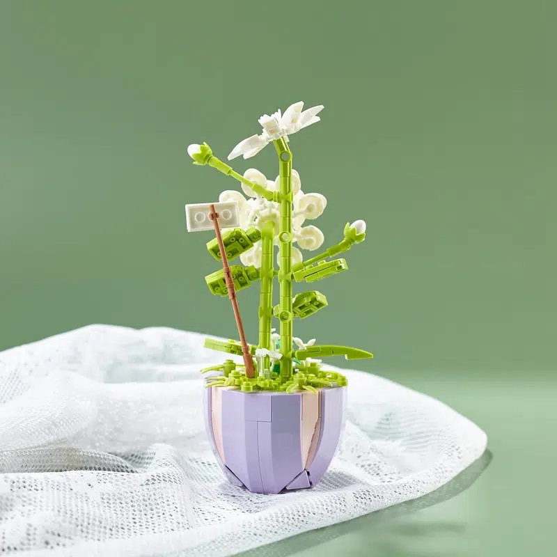 Mini Building Blocks Bouquet 3d Model Toys Diy Bricks Home - Temu Australia