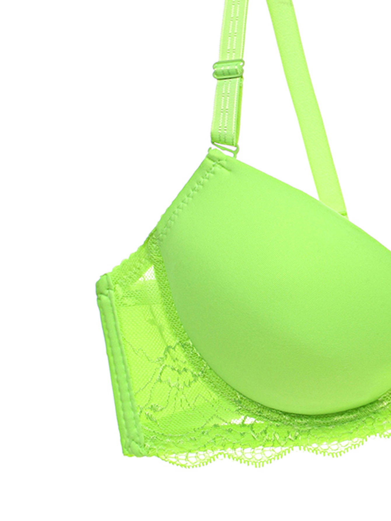 Piece Fashion Push Bras Solid Lace Panel Medium - Temu