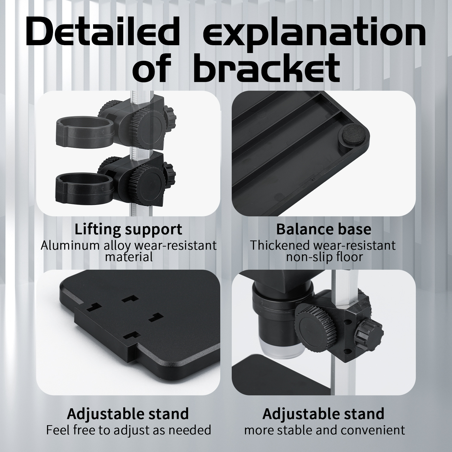 digital microscope g5 plastic bracket capture - Temu Australia