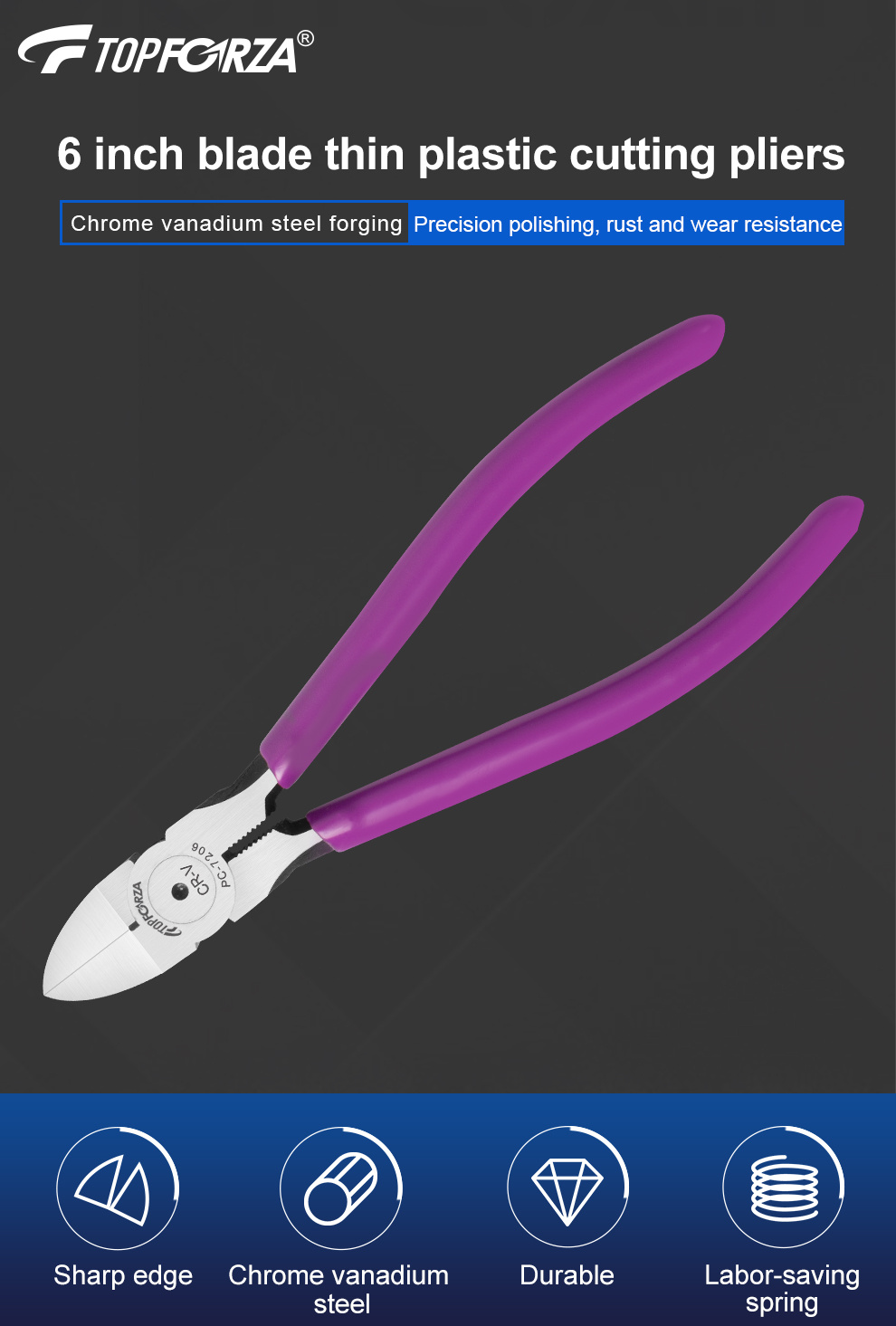 Wire Cutters Spring loaded Side Cutters Ultra Tough - Temu