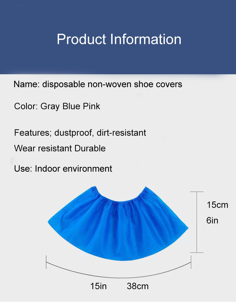 Disposable Thickened Long Non woven Shoe Covers Suitable A - Temu New ...