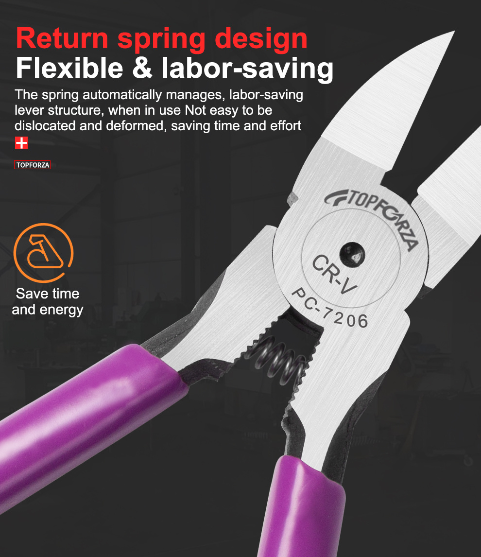 Wire Cutters Spring loaded Side Cutters Ultra Tough - Temu