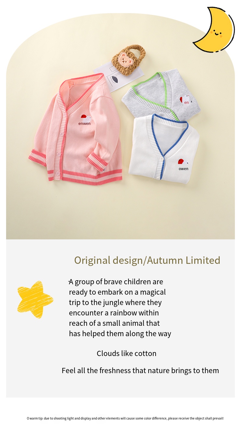 Girls V neck Knit Cardigan Button Pullover Jacket Winter - Temu New Zealand