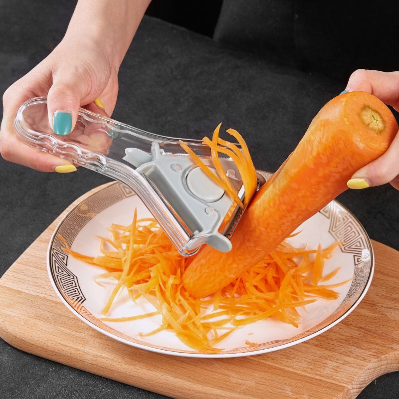 1pc Multifunctional Vegetable Peeler, 3 In 1 Easy Holding Peeler/grater ...