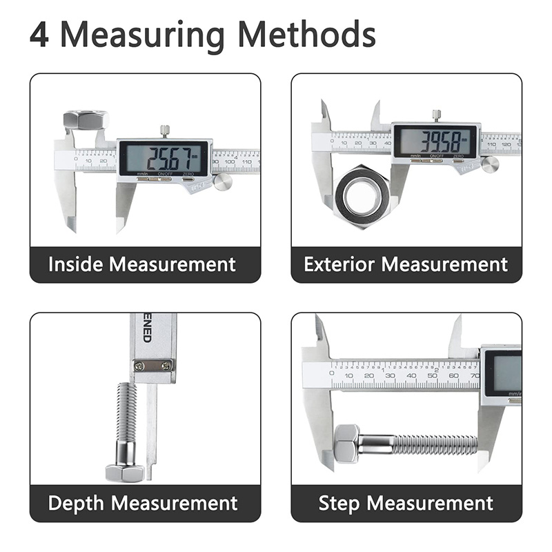 Accurate Digital Caliper: Vernier Measuring Tool Carpentry - Temu