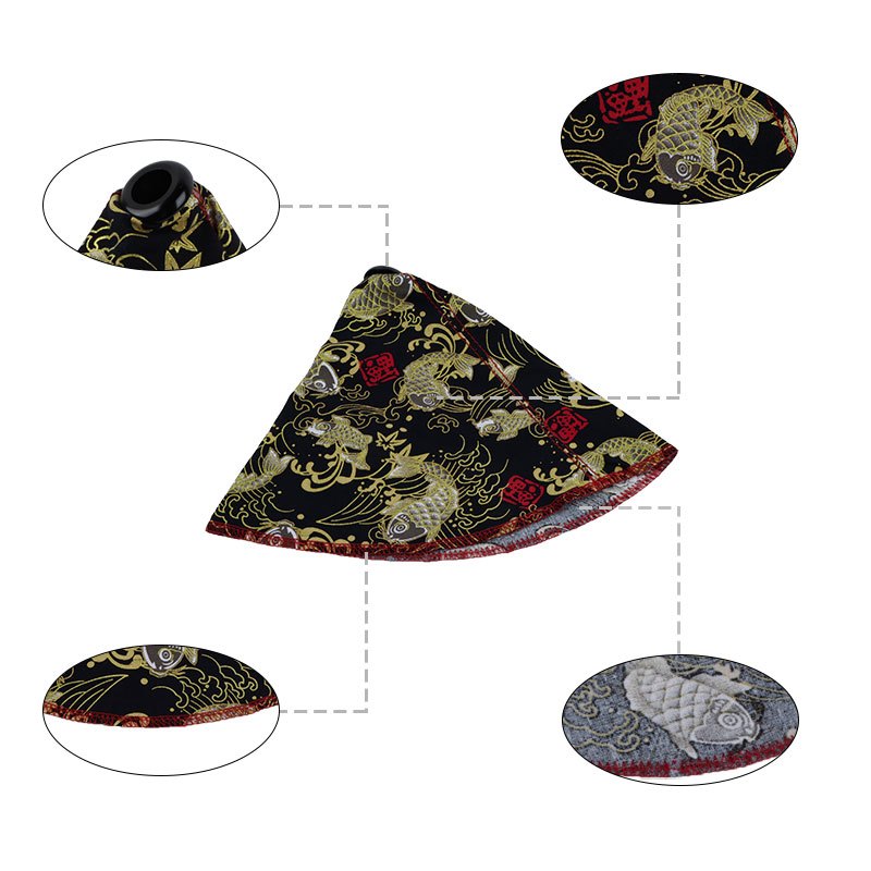 Universal Shift Boot Cover Koi Pattern Cloth Shifter - Temu New Zealand