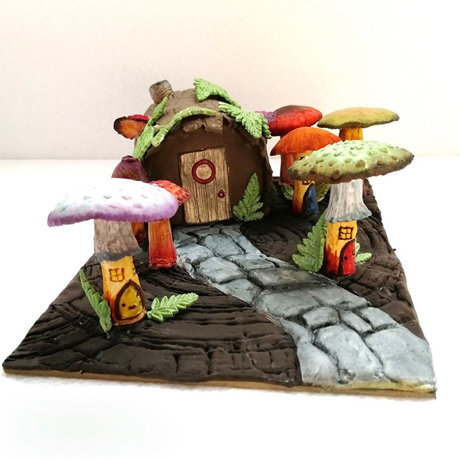 Mushroom Fondant Molds Baking Candy - Temu