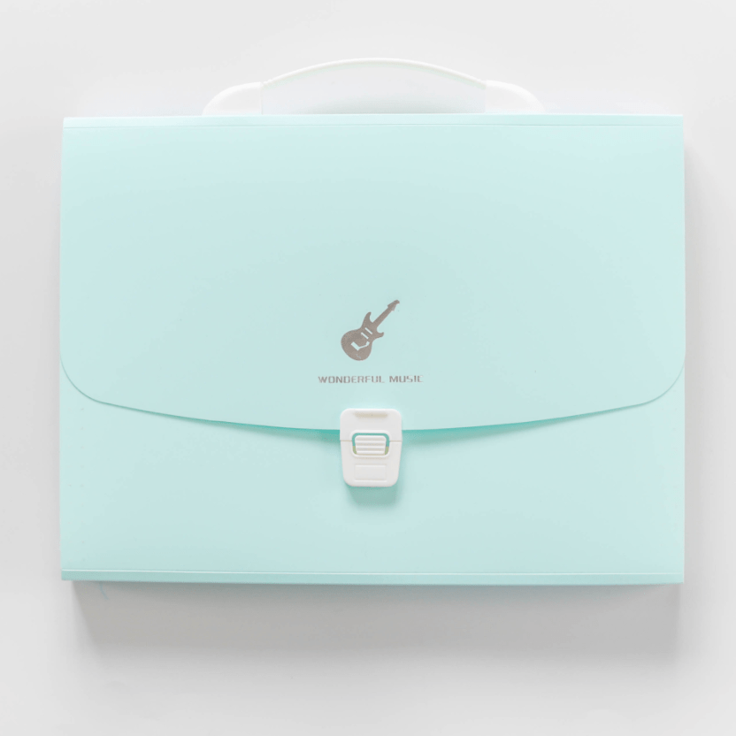 Solid Color File Organizing Bag Multi Layer Organ Bag 4 Colors ...