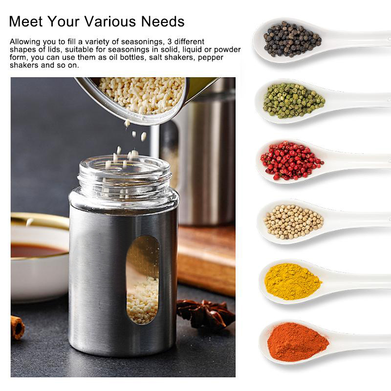 Steel Pot Pepper Multifunctional Jar Rotating - Sports & Outdoors ...