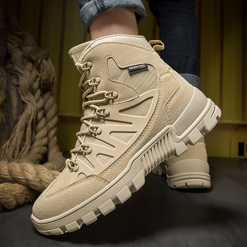 mens hiking boots wear resistant non slip boots outdoor shoes for ...