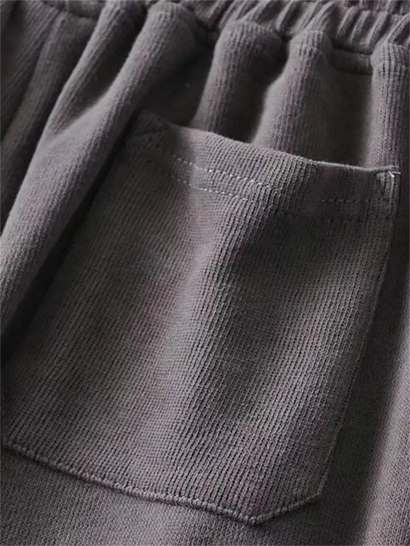 Womens Casual Drawstring Elastic Sweatpants Solid High Temu Australia