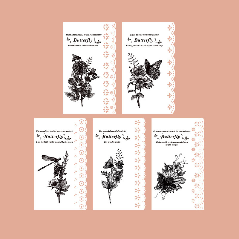 Sulfuric Acid Paper Material Paper Flower Alice Series Lace - Temu ...