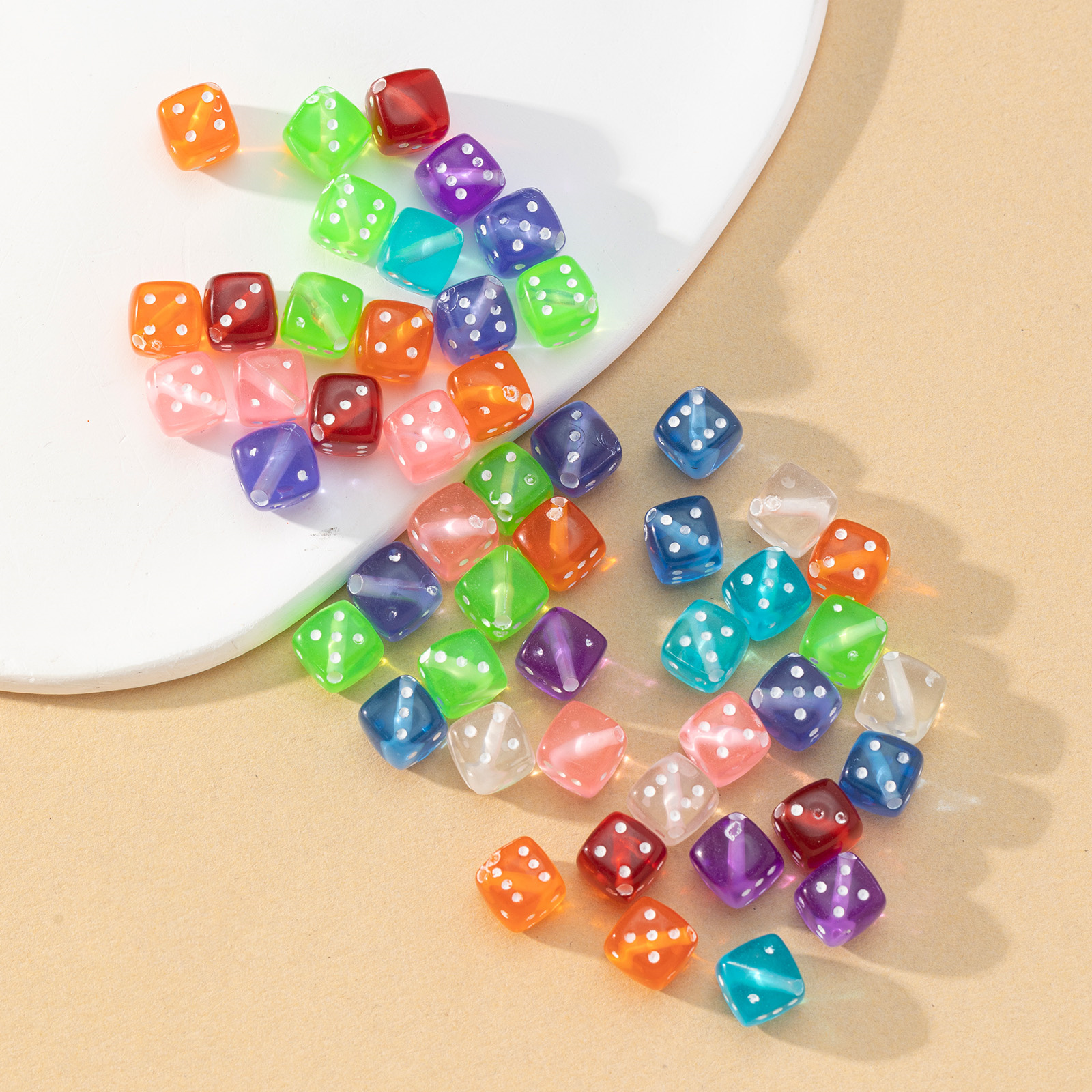 Hole Dice Beaded Accessories Loose Beads - Temu Canada