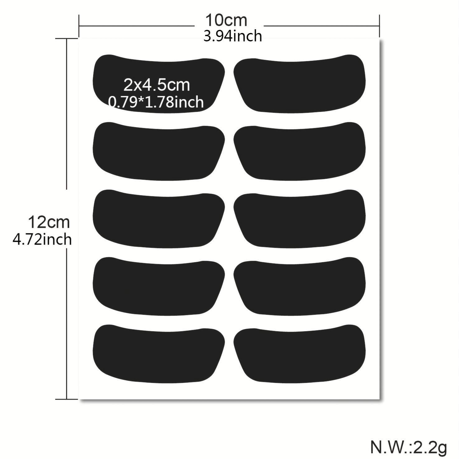 Sports Waterproof Eye Stickers Perfect Baseball Football - Temu