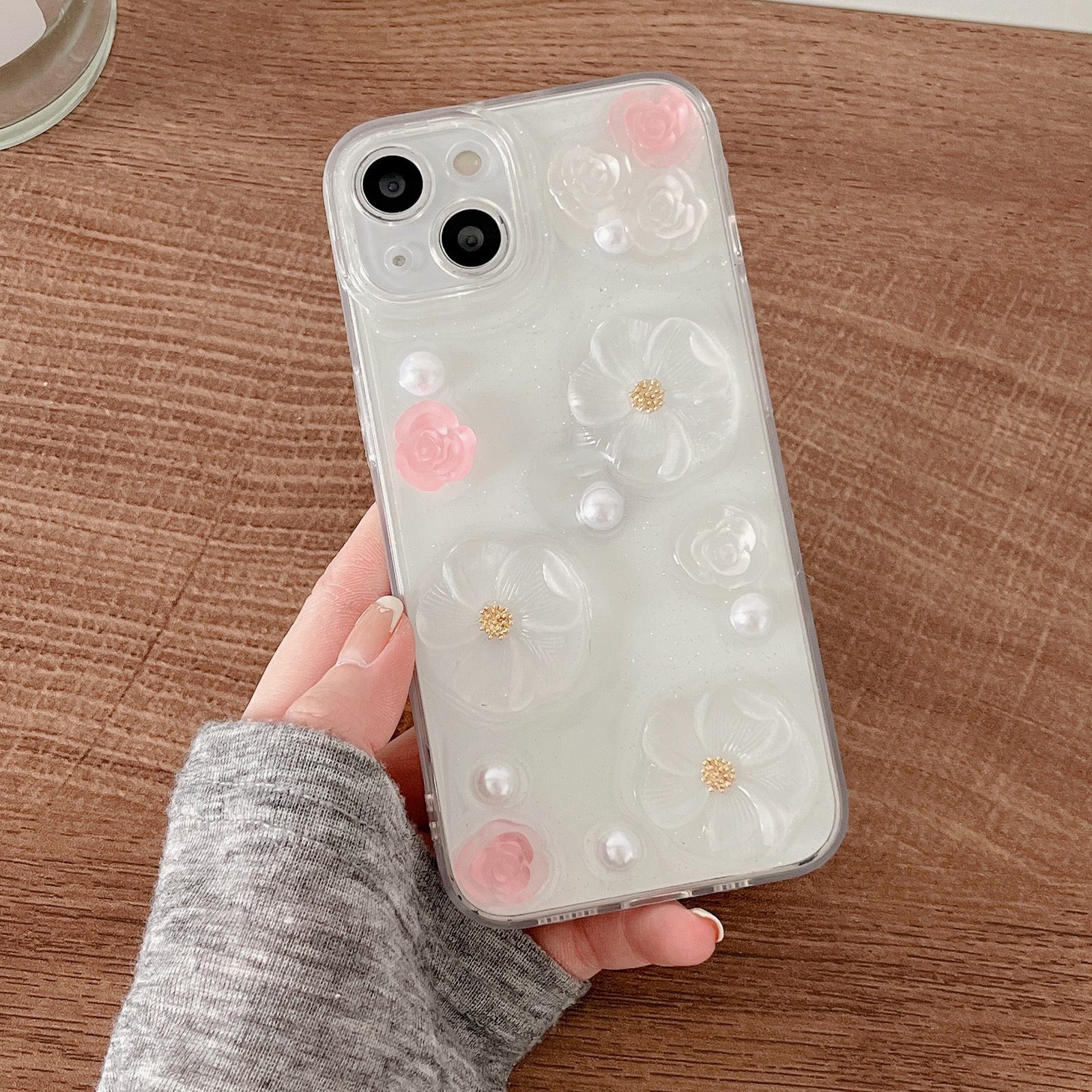 three dimensional simple transparent phone case - Temu Australia