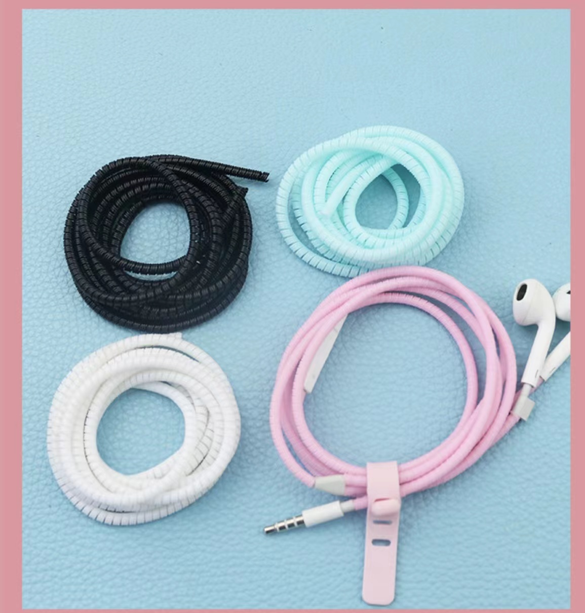 Mobile Phone Universal Data Cable Protective Sleeve - Temu Philippines