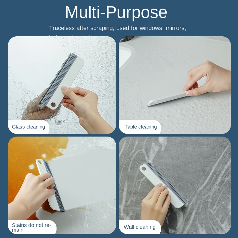 Shower Squeegee Multipurpose Soap Foam Cleaner Countertop - Temu