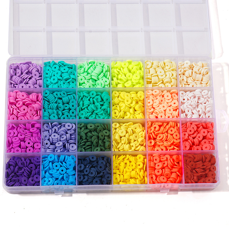 Colors Set Soft Pottery Tube Piece Diy Jewelry Accessories - Temu ...