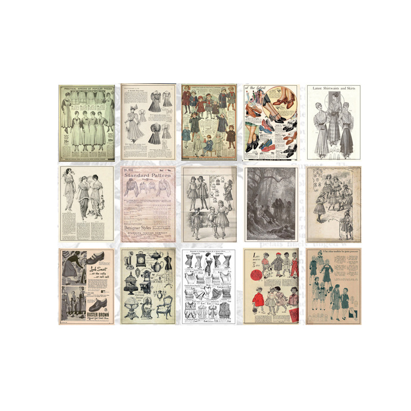 Material Book Series Retro Literary Message - Temu Australia