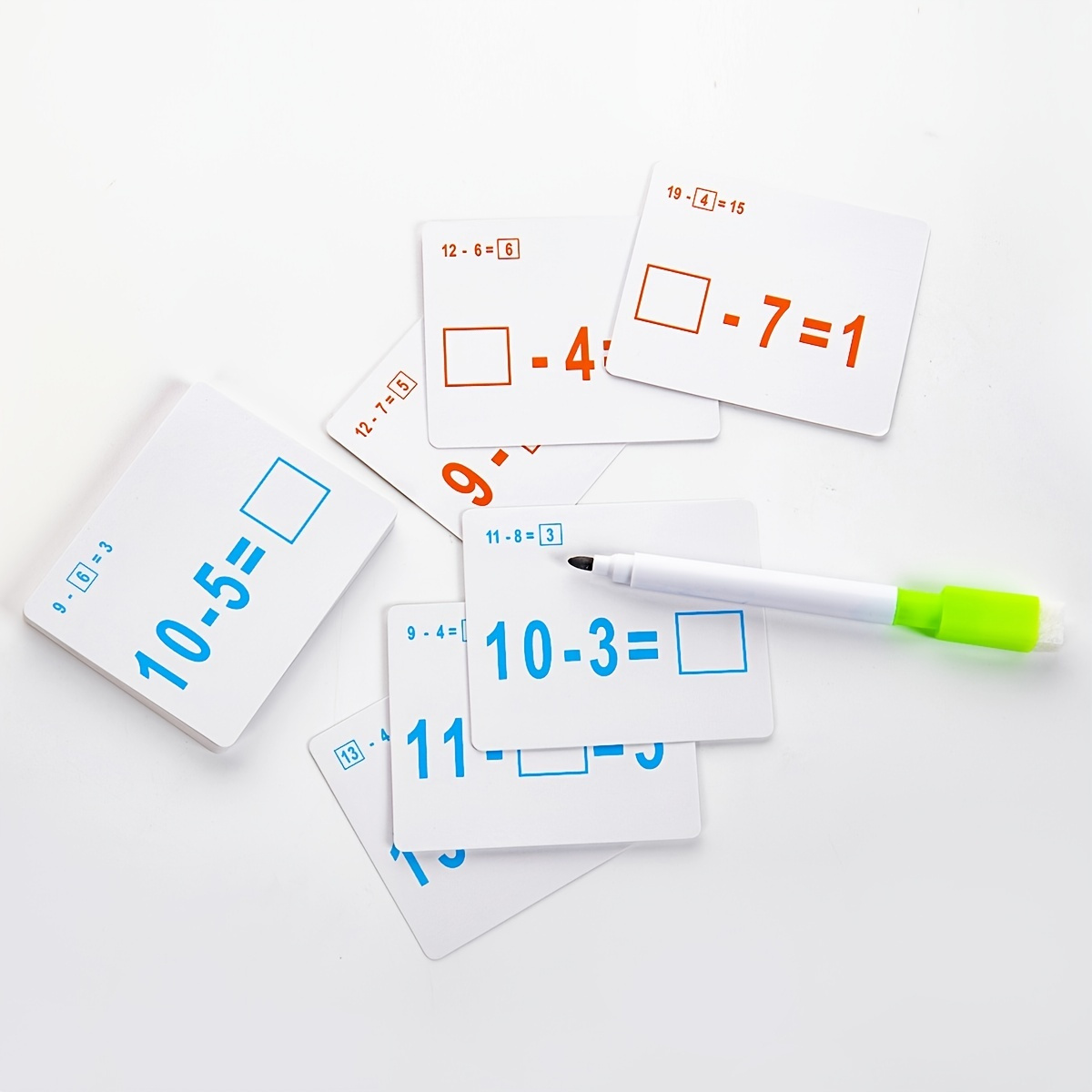 Kids Hot Selling Creative Subtraction Learning Game Puzzle Cards | Shop ...