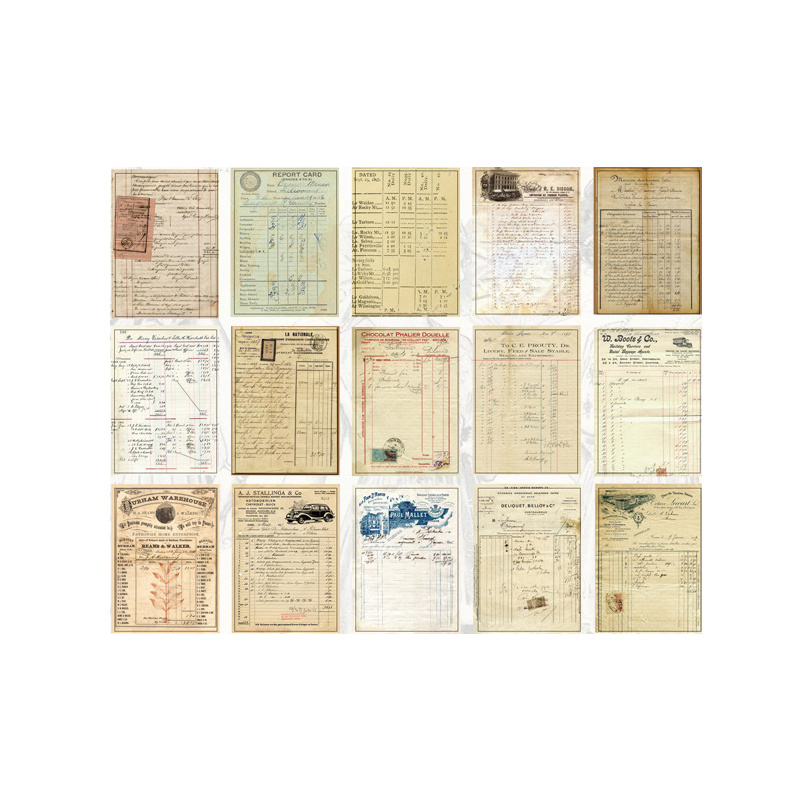 Material Book Series Retro Literary Message - Temu Australia