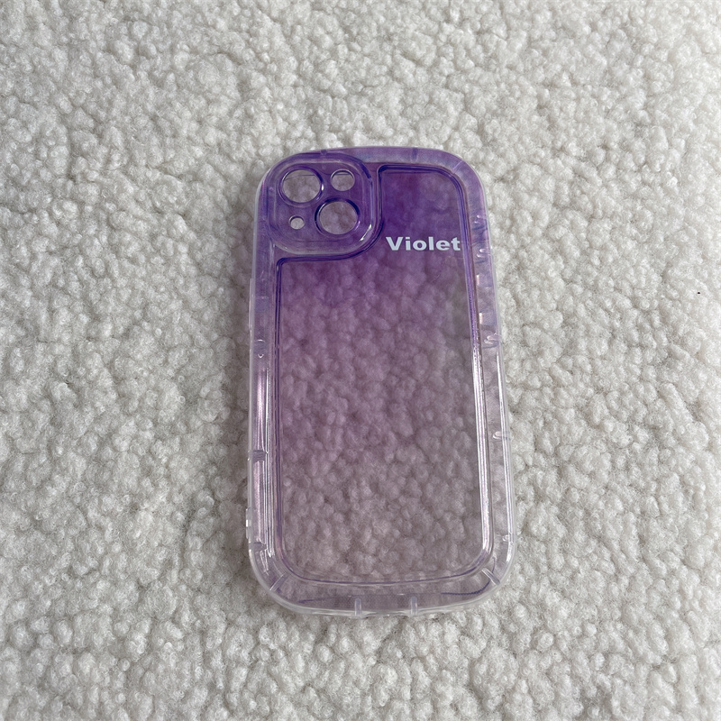 Purple Transparent Marble Grain Phone Case Iphone 14 Plus 7 - Temu ...