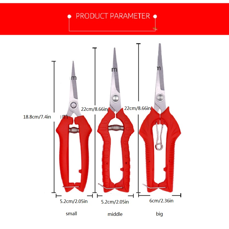 Garden Pruning Scissors Picking Fruit Trees Flowers Branches - Temu