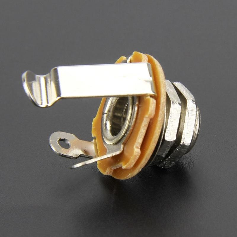 Mono Input Jack Plug Socket Electric Guitar Bass Guitar - Temu