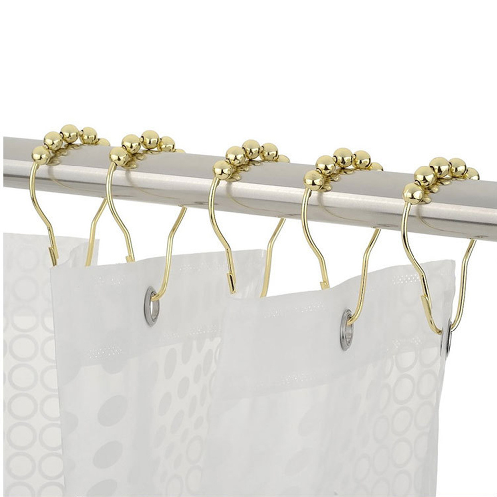 Shower Curtain Rings Bathroom Stainless Steel - Temu Australia