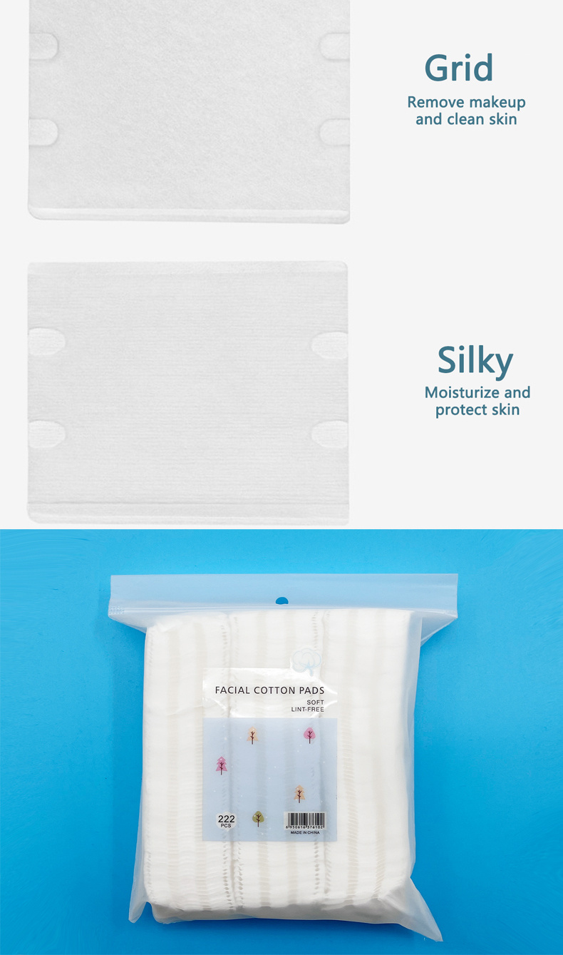 222 count thicken square cotton pads cotton - Temu South Africa