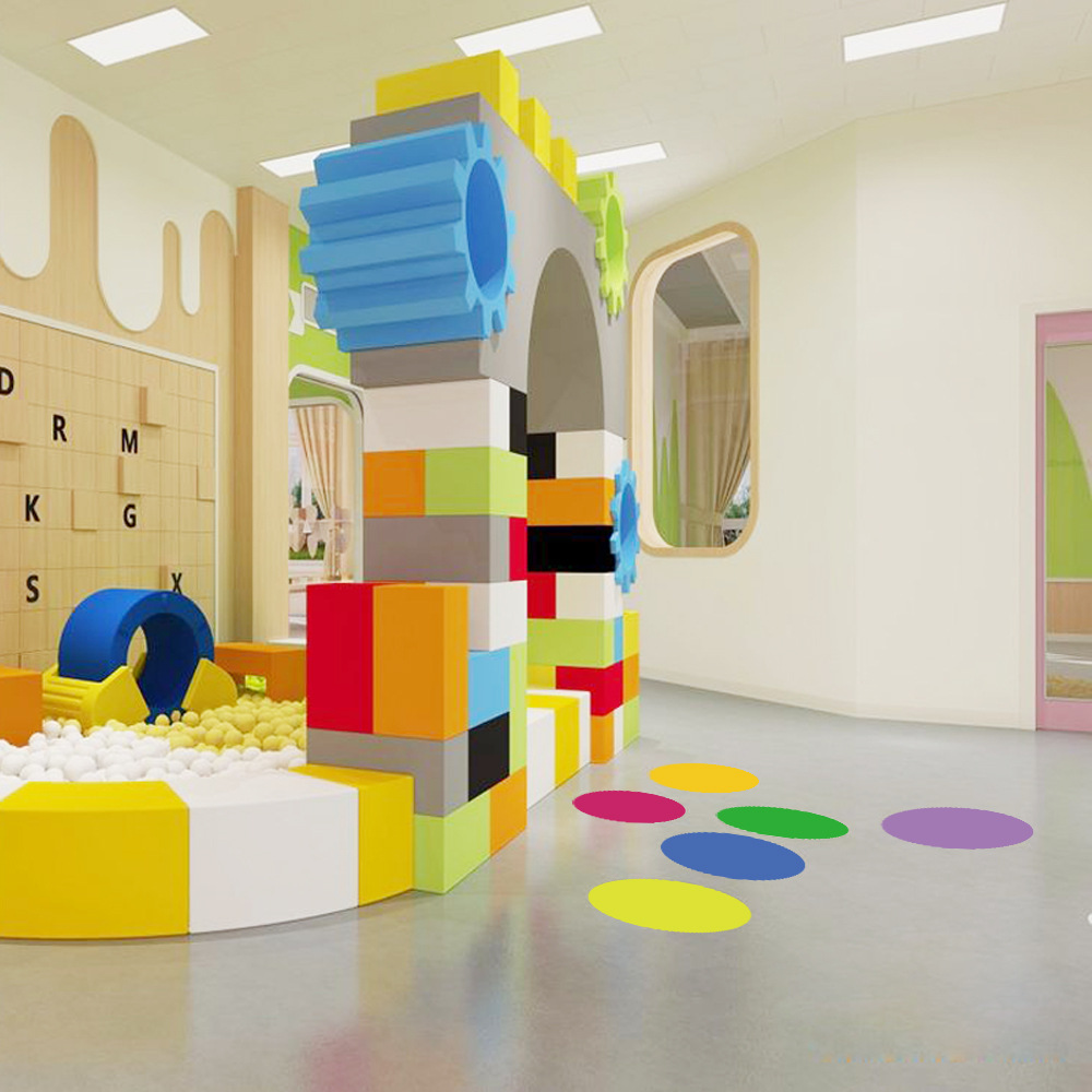 Foot Floor Stickers Colorful Self Label - Temu United Kingdom