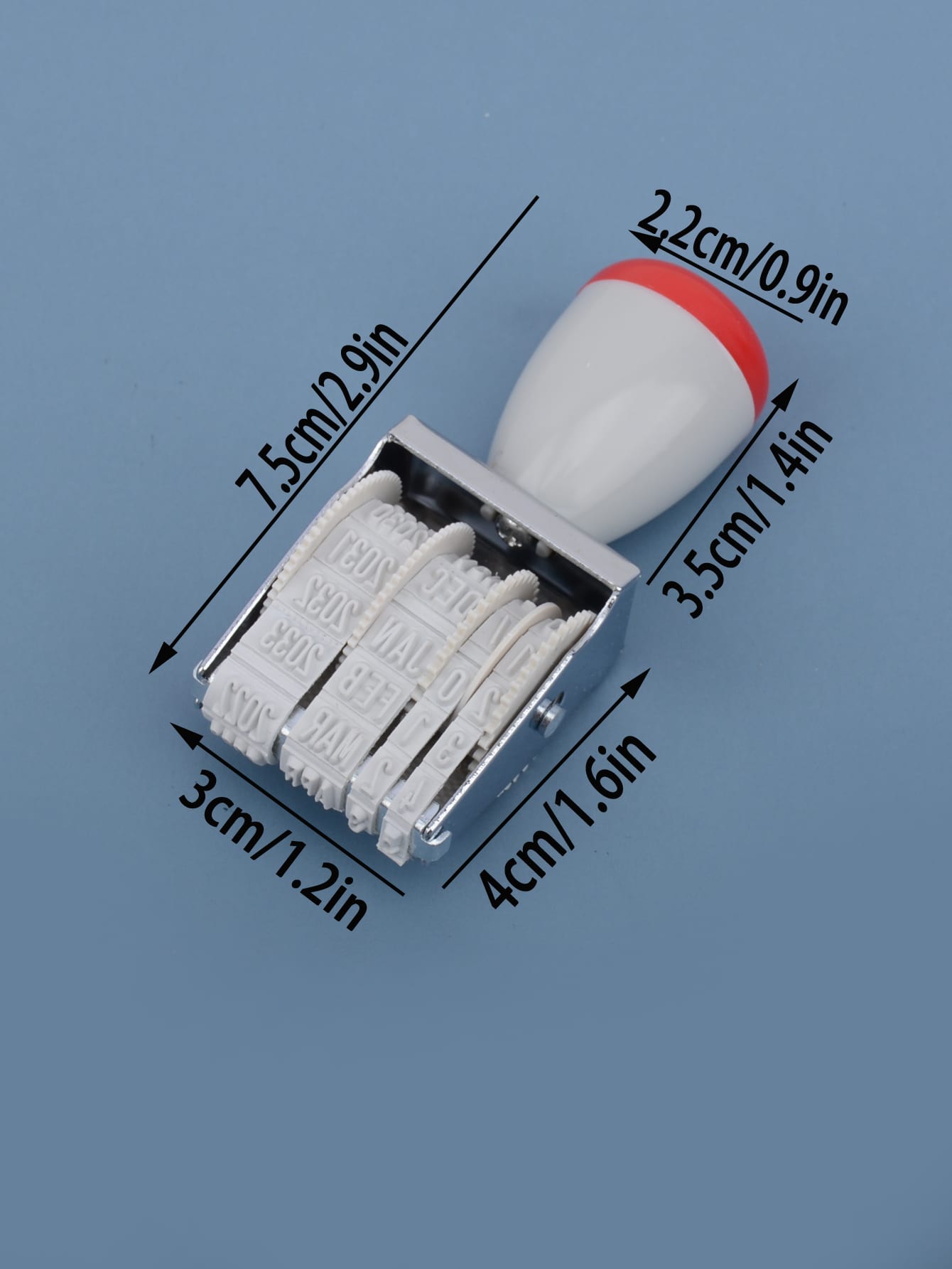 English Number Adjustable Year Month Day Roller Wheel Date - Temu