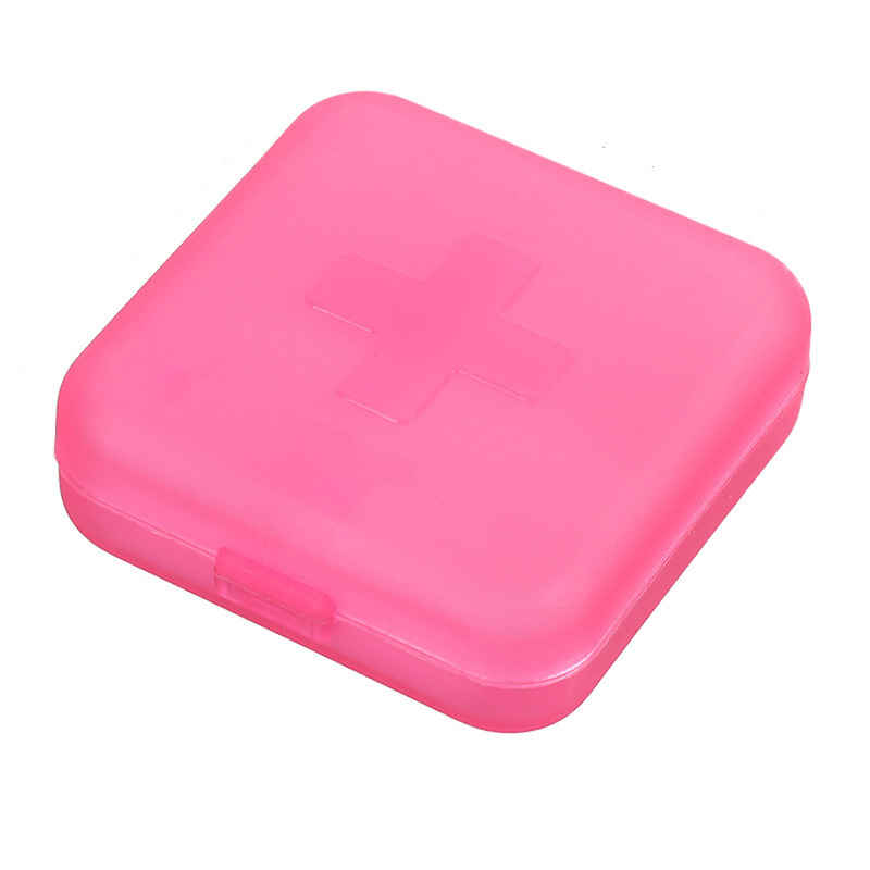 Medicine Case Storage Box 4 compartments Pill Case Small - Temu Canada