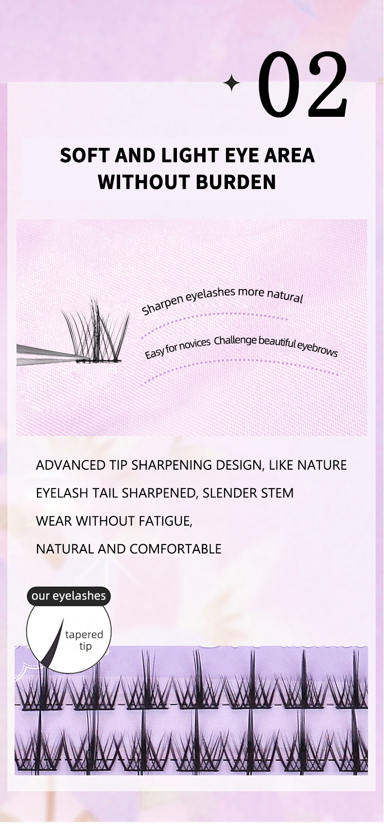 Diy Eyelash Clusters Segment Lashes Custom Kit Hybrid Lash - Temu