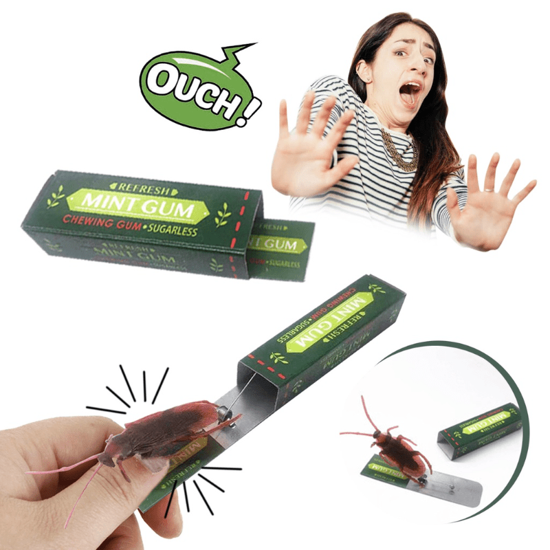 Simulation Cockroach Chewing Gum Creative Novelty Funny Toy - Temu