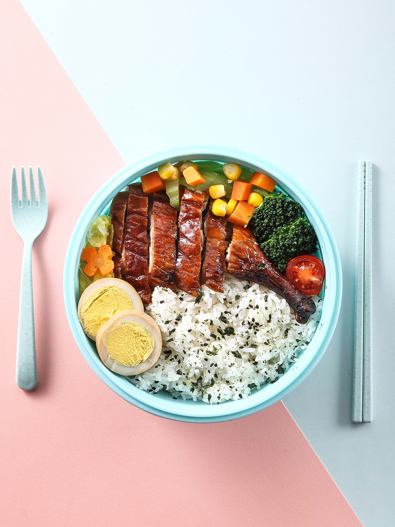 Portable Silicone Foldable Lunch Box Round Collapsible Bento - Temu