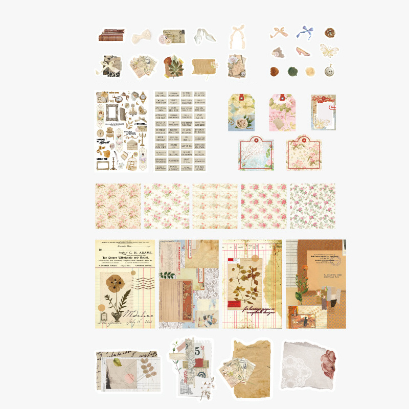 Sticker Material Package Mountain River Series Multi - Temu United Kingdom