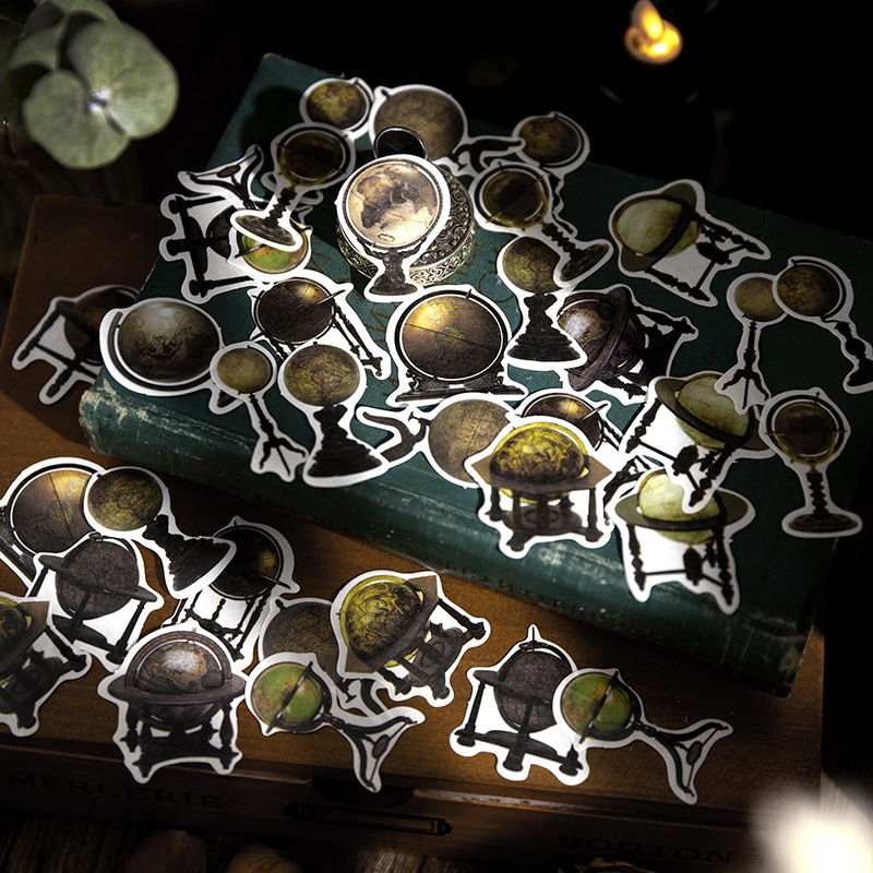 Old Object Record Series Sticker Bag Retro - Temu Canada